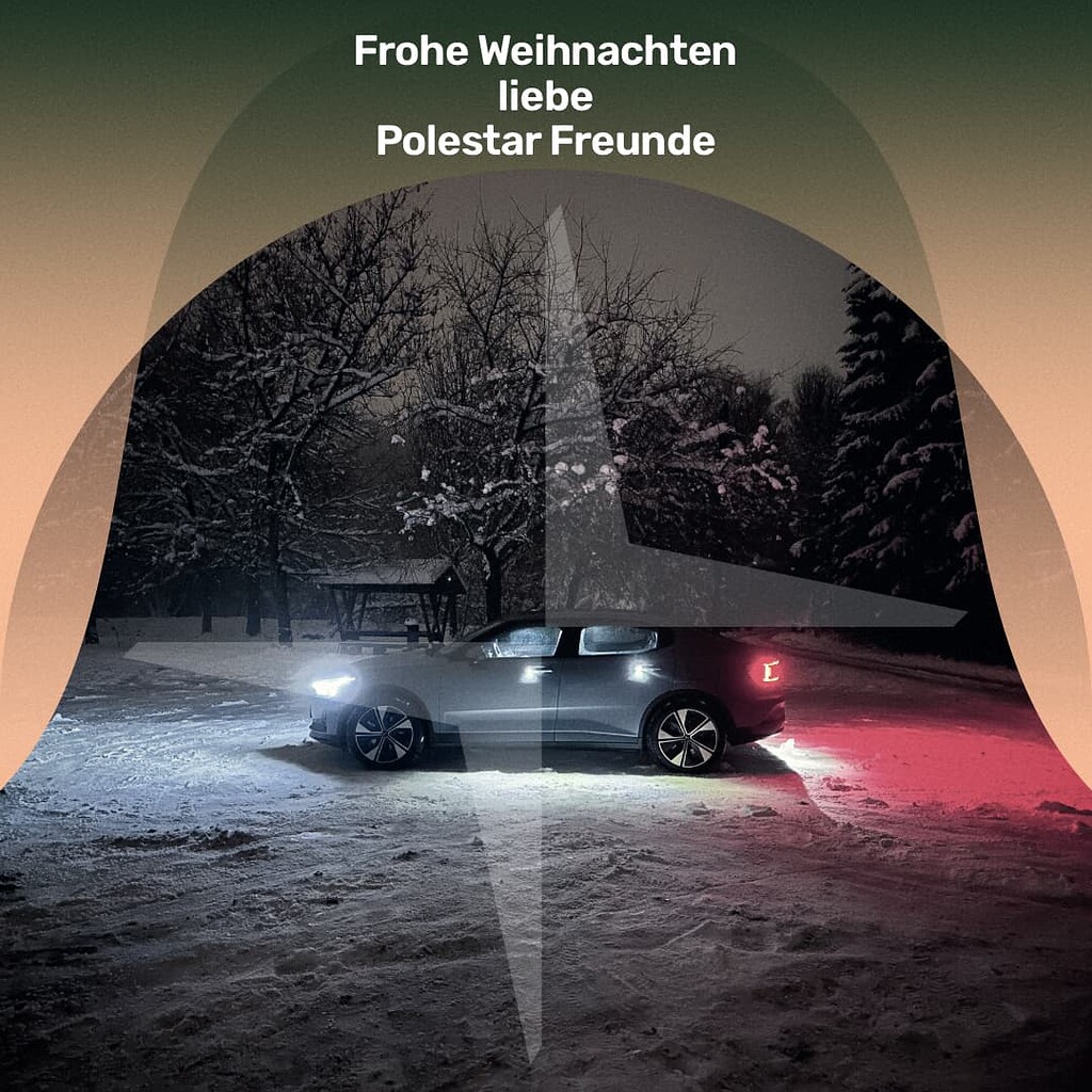 Frohe Weihnachten - Polestar 2 - Polestar Club